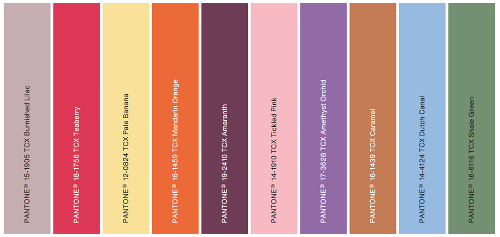 Pantone’s Spring/Summer 2026 colours celebrate individuality